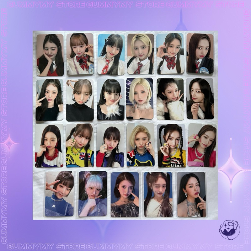 [Photocard] Thẻ ảnh bo góc chính hãng IVE - After Like, Love Dive pob Soundwave, Starship Square ...