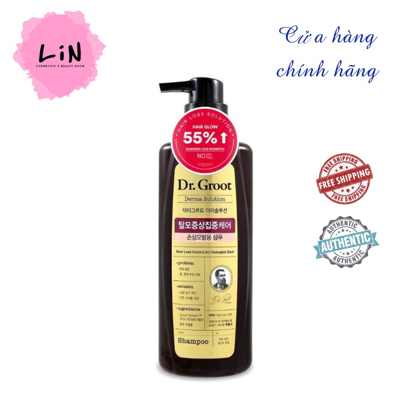 [Hàng mới về] Dầu gội Dr.Groot chống rụng tóc dung tích 400ml | Shopee ...