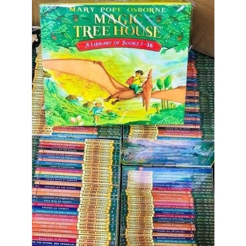 Bộ nhập - Magic Tree House Box Phần 1 (39q) | Shopee Việt Nam