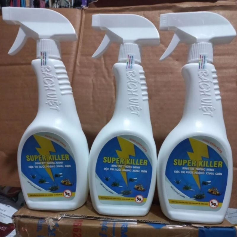 Bình xịt ruồi thông minh Killer chính hãng 520ml | Shopee Việt Nam