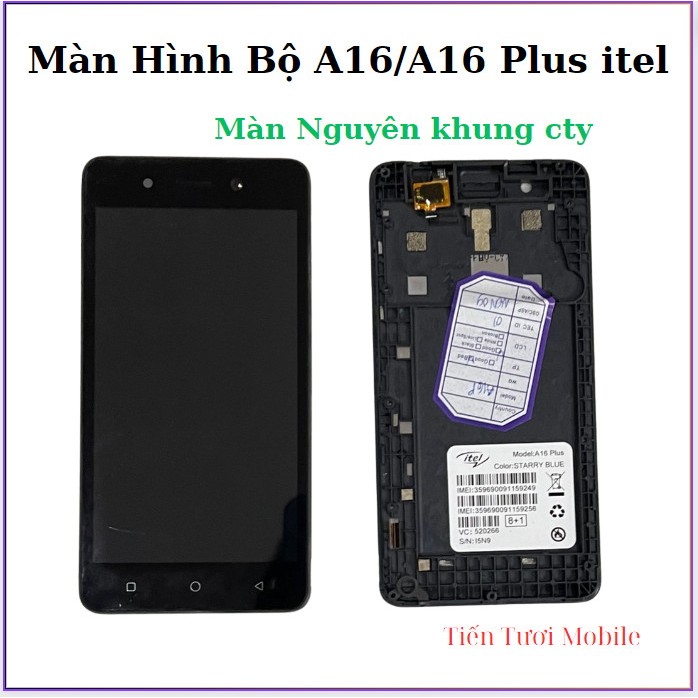 Màn hình bộ itel a16,a16 plus ,dùng để thay thế khi màn bị vỡ | Shopee ...