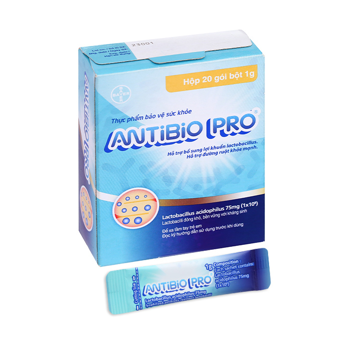 ANTIBIO PRO Hỗ trợ bổ sung khuẩn tiêu hoá H20G | Shopee Việt Nam