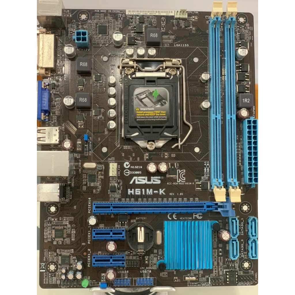 MAIN ASUS H61M | Shopee Việt Nam