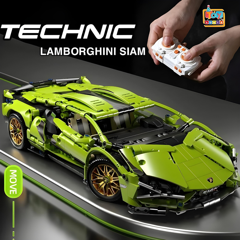 Đồ Chơi Lắp Ráp Kiểu LEGO Technic Mô Hình Siêu Xe Lamborghini Sian Điều ...