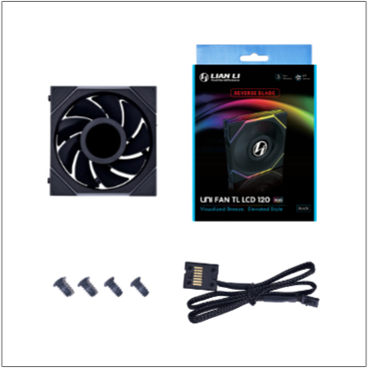Quạt tản nhiệt Lian Li UNIFAN TL120 LCD | Shopee Việt Nam