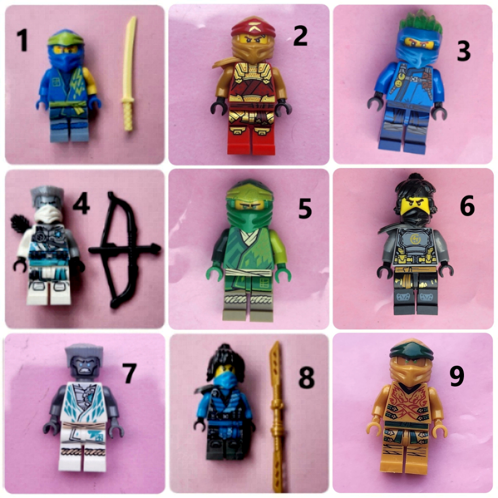 Minifigures Ninjago mẫu 3 ( mini lego ninja ) | Shopee Việt Nam