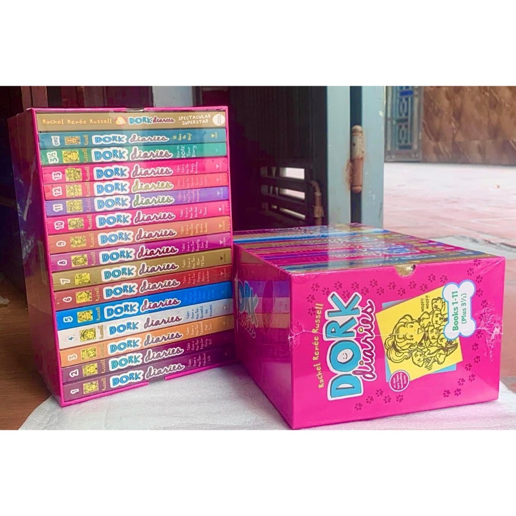 Sách - Bản nhập 18q - Dork Diaries Collection (Fullbox) | Shopee Việt Nam