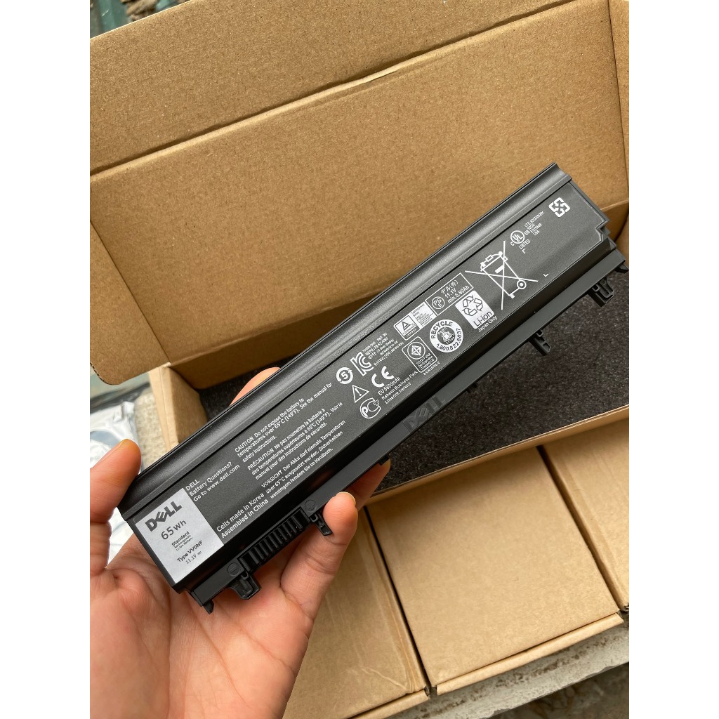 pin VVONF 65Wh cho dell latitude e5540 5540 e5440 5440 new zin có logo ...