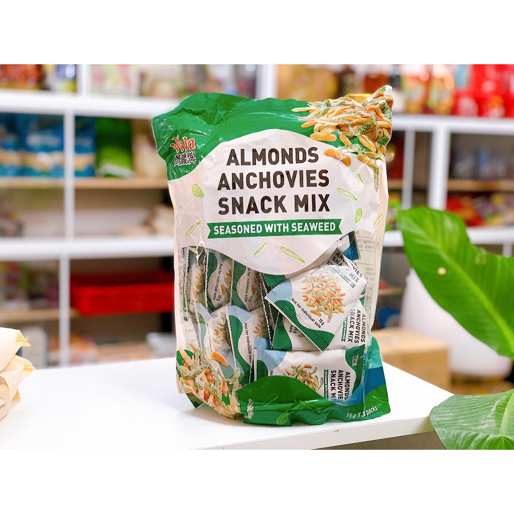 (HÀNG ÚC) Snack cá cơm hạnh nhân trộn rong biển thương hiệu VIVA ...