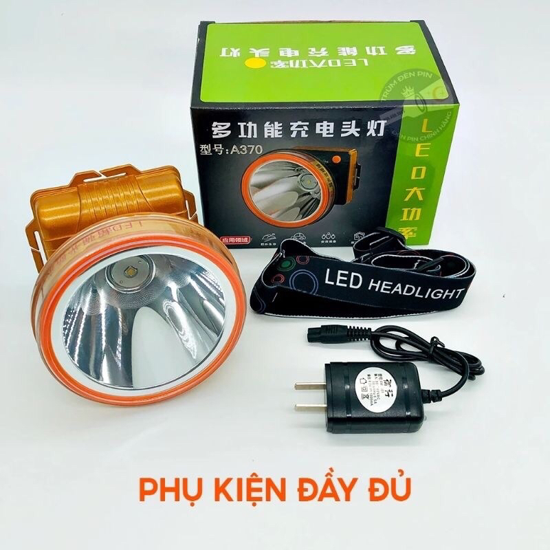đèn đội đầu yuxing A370 siêu sáng công suất 500w | Shopee Việt Nam