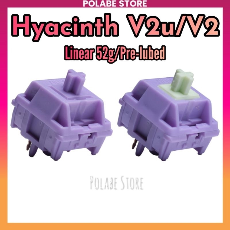 Sillyworks Hyacinth V2 V2u linear switch Công Tắc Bàn Phím Cơ HMX KTT switch Polabe Store ...