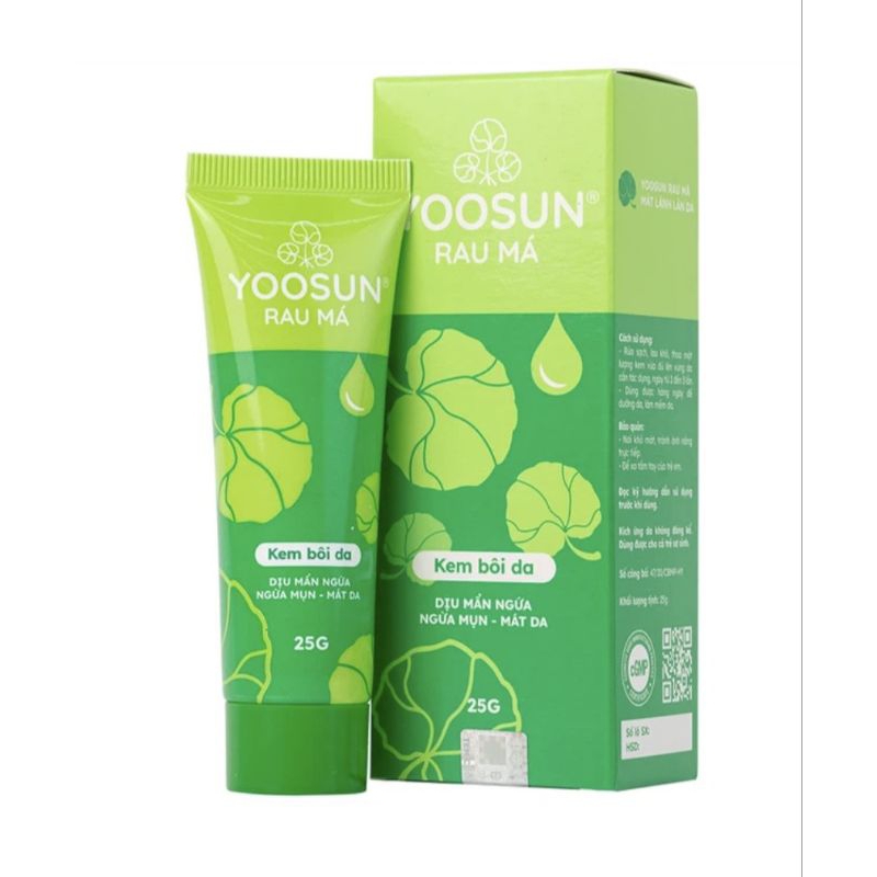 [ CHÍNH HÃNG ]Kem ngừa mụn, rôm sảy Yoosun Rau Má (25g) | Shopee Việt Nam