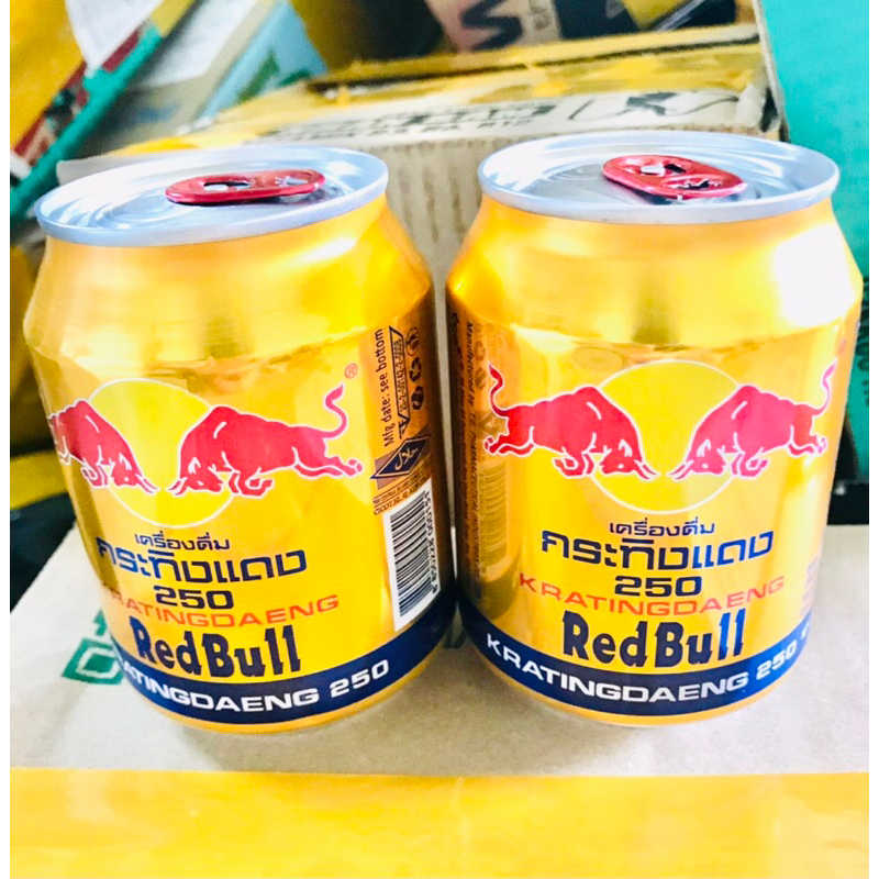 1 Lon Nước tăng lực bò húc red bull 1 lon x 250ml | Shopee Việt Nam