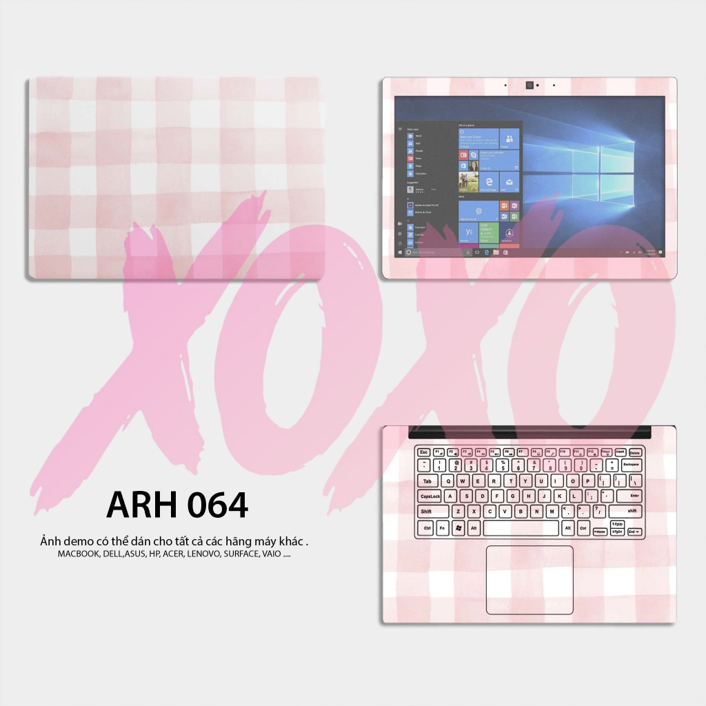 Skin Laptop 25 Mẫu Cute - Decal Dán Laptop có cho Dell, Hp, Asus ...