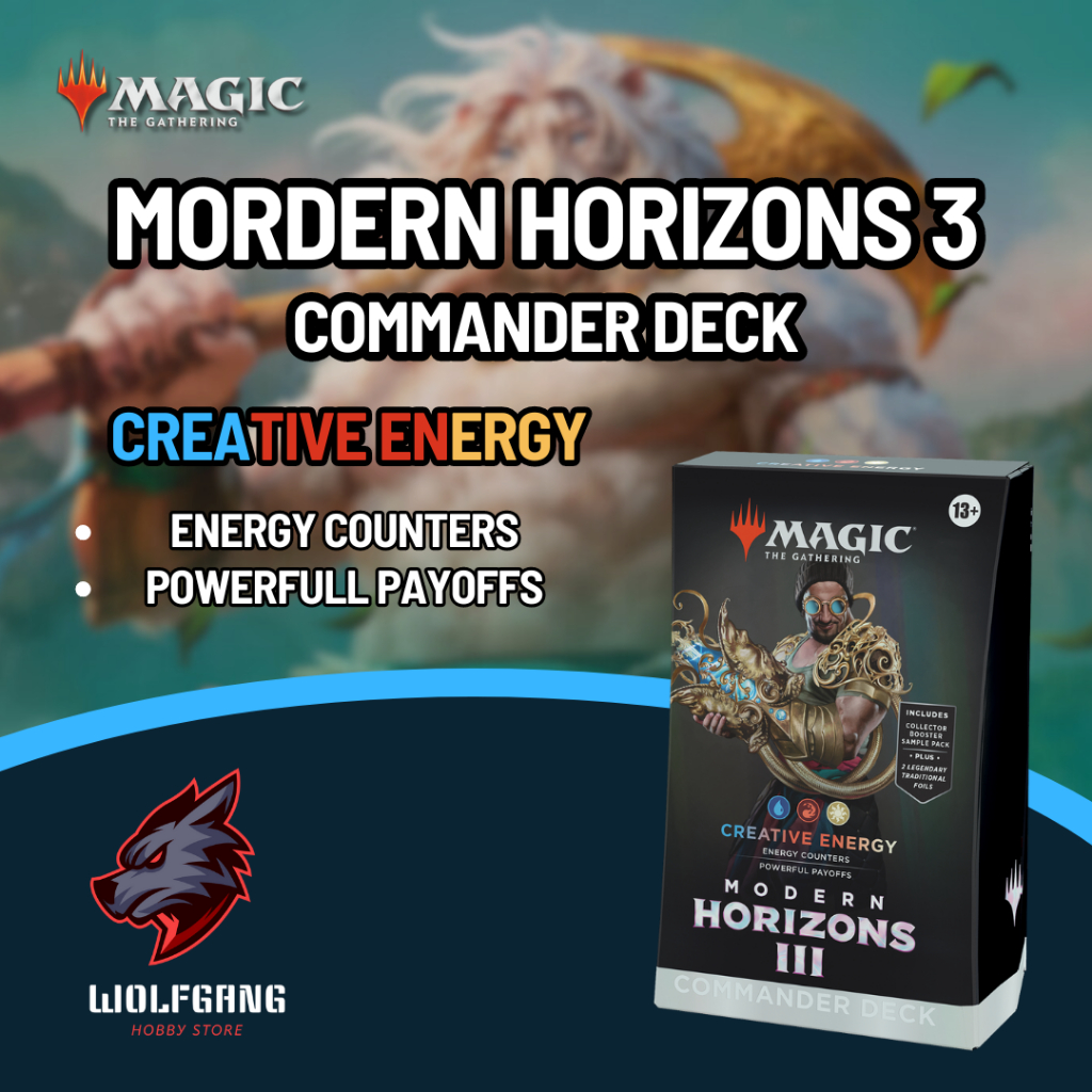 Hộp CREATIVE ENERGY - Modern Horizons 3 Commander Decks - Magic The ...