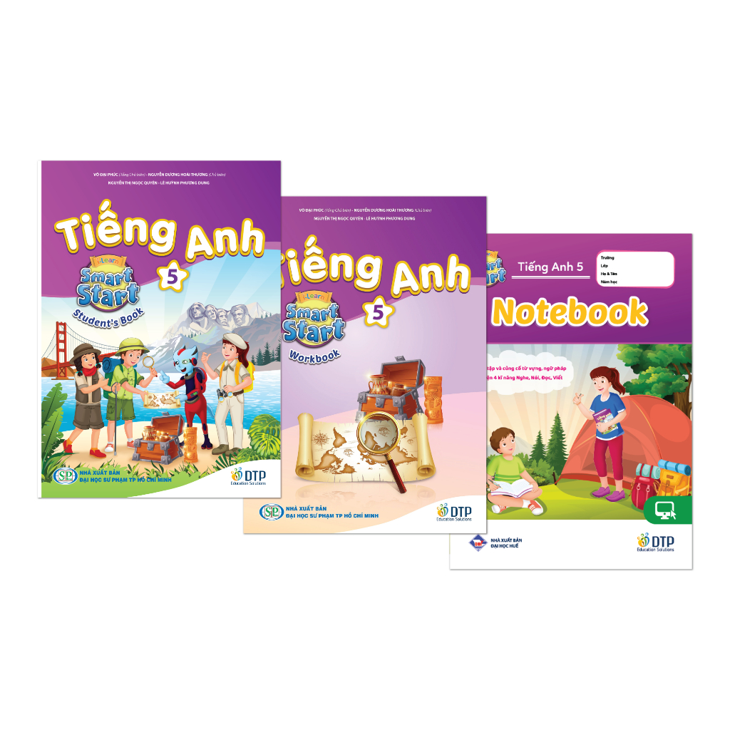 Sách - Dtpbooks - Tiếng Anh 5 i-Learn Smart Start - Trọn bộ (sách học sinh, sách bài tập ...