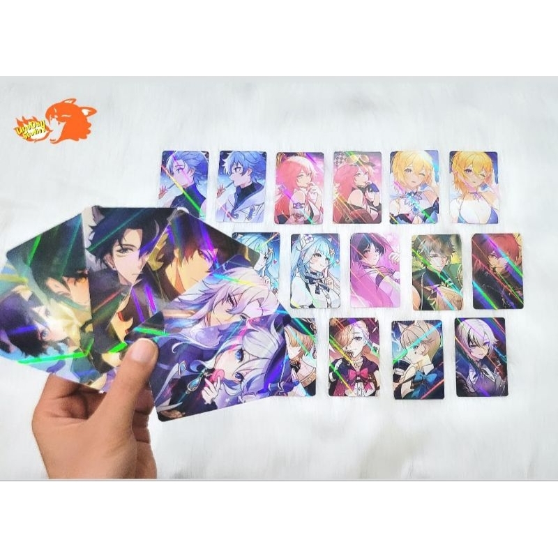 [CARD HOLO GACHA] GENSHIN CHARACTERS _ UnoDay Studio | Shopee Việt Nam