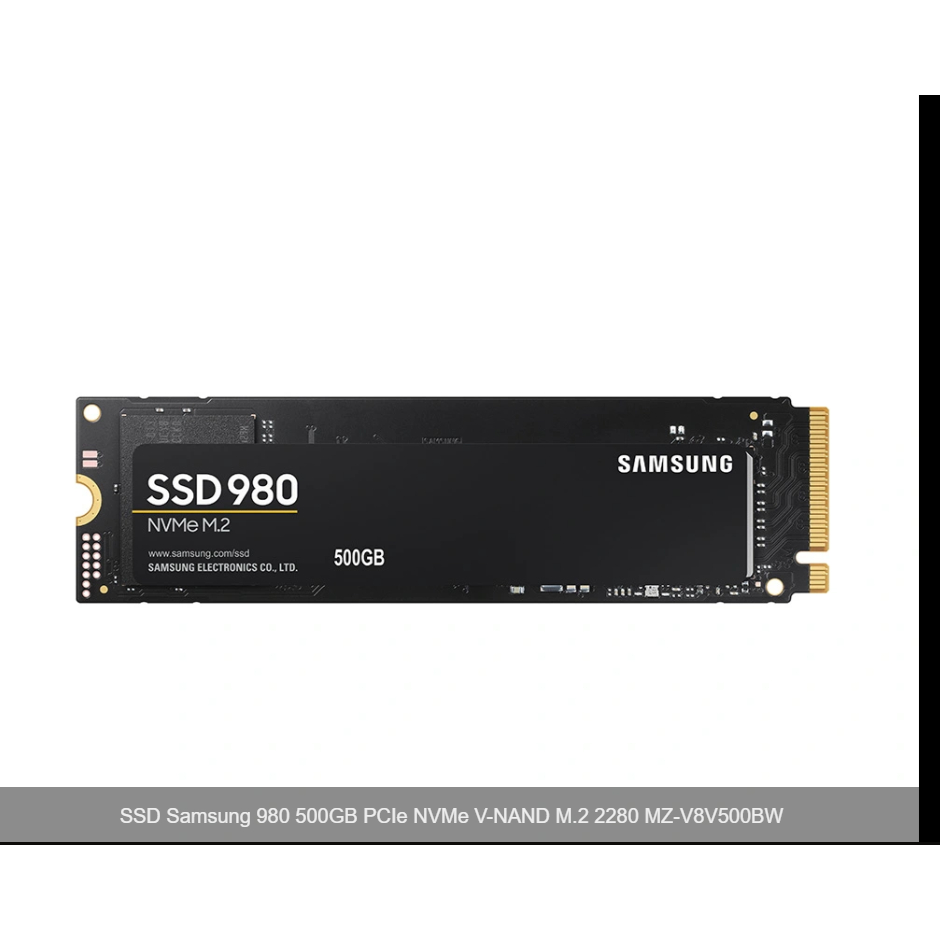 SSD Samsung 980 500GB PCIe NVMe V-NAND M.2 2280 MZ-V8V500BW | Shopee ...