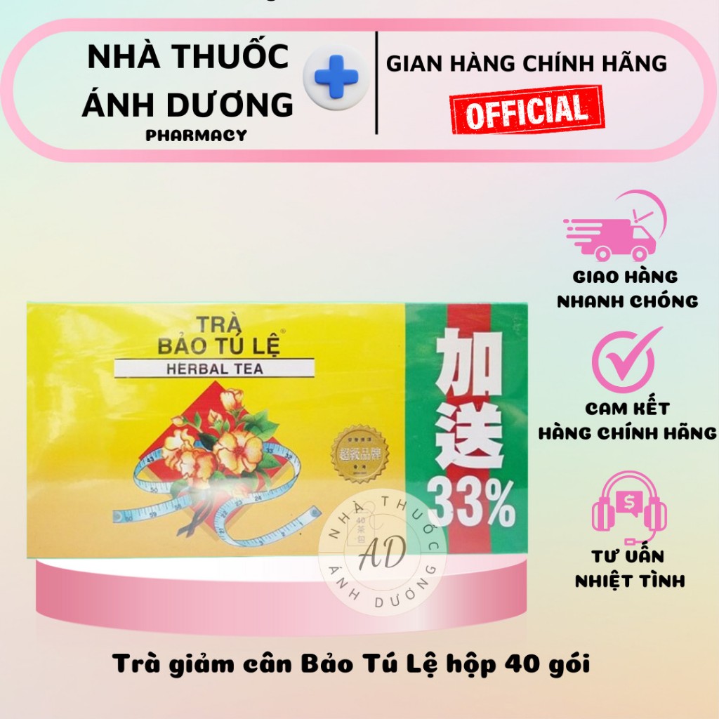 TRÀ BẢO TÚ LỆ BIOSLIM - HỖ TRỢ DETOX, NHUẬN TRÀNG, GIẢM TÁO BÓN - HỘP ...