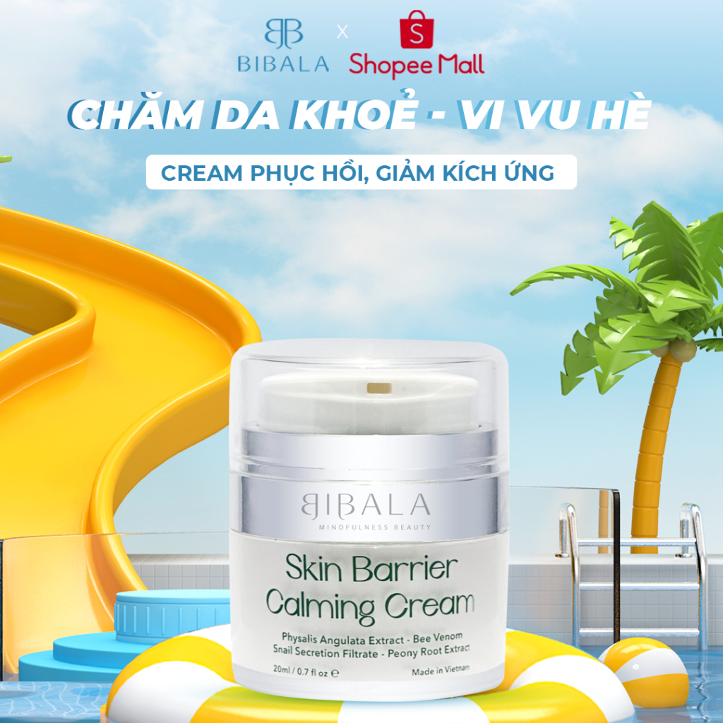 [DA KHÔ] Kem dưỡng phục hồi, lành thương và làm giảm kích ứng Bibala SKIN BARRIER CALMING CREAM ...