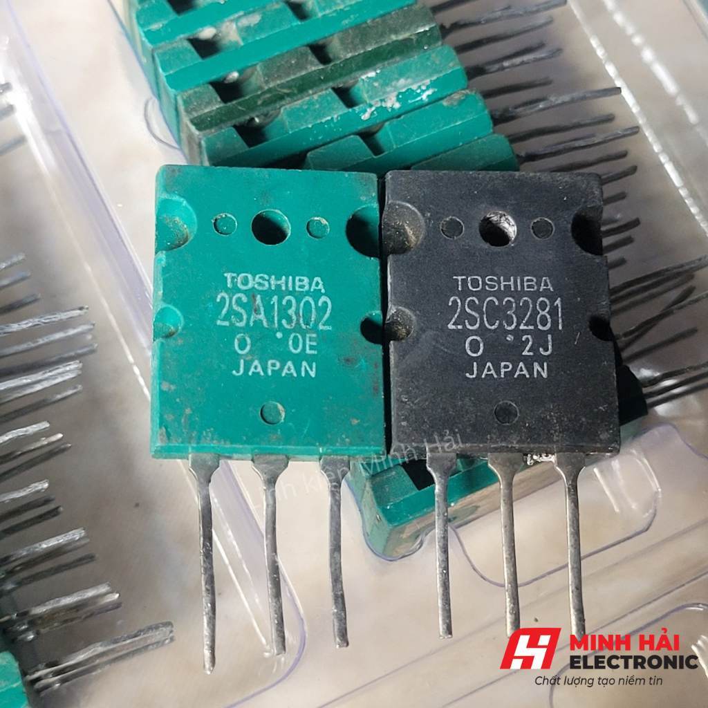 Transistors 2SA1302-2SC3281 tháo máy xanh đen hàng bãi A1302 C3182 loại ...