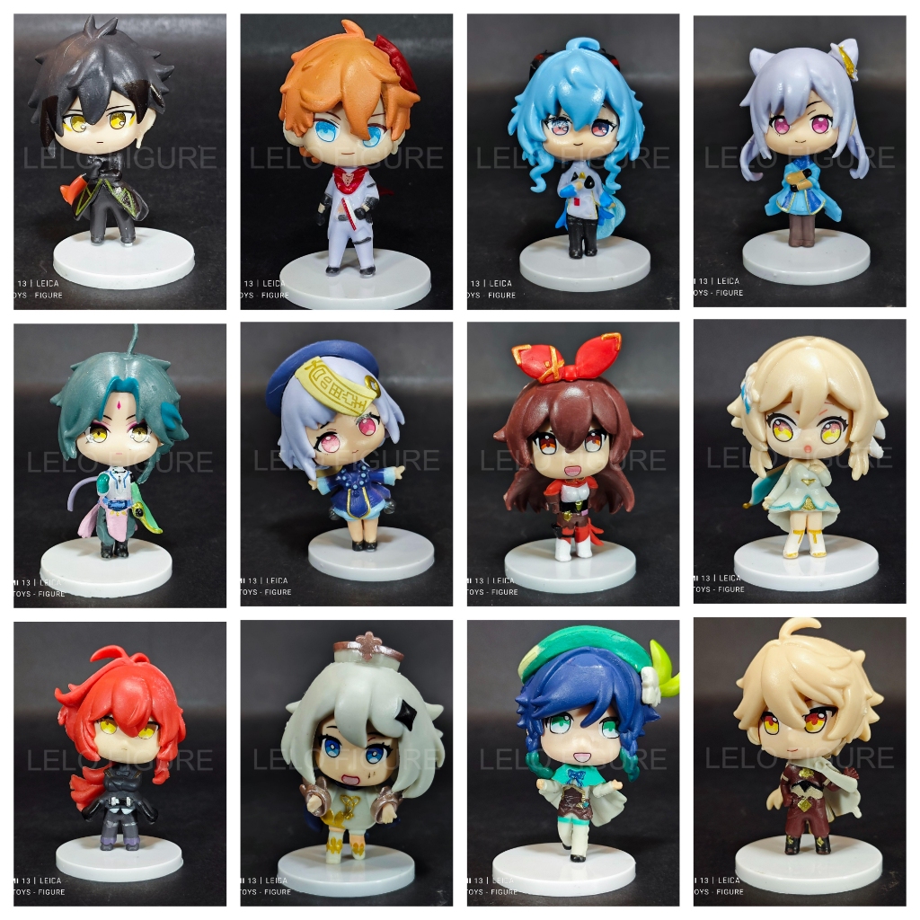 GENSHIN IMPACT - GENSHIN CHIBI - 8cm - 100g - NO BOX | Shopee Việt Nam