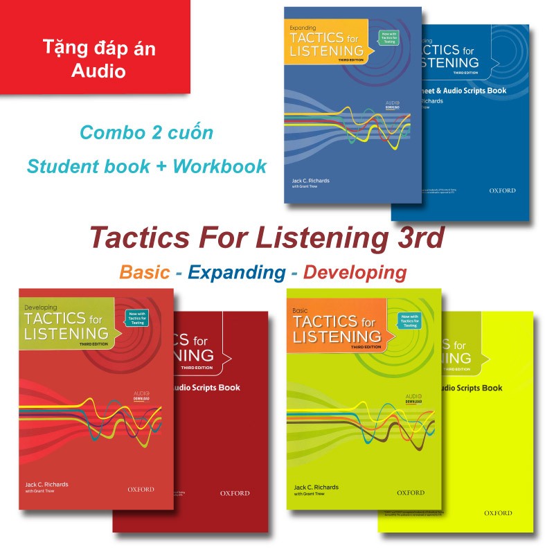 Tactics for Listening - bản 3rd Edition | Learning Resources - tặng ...