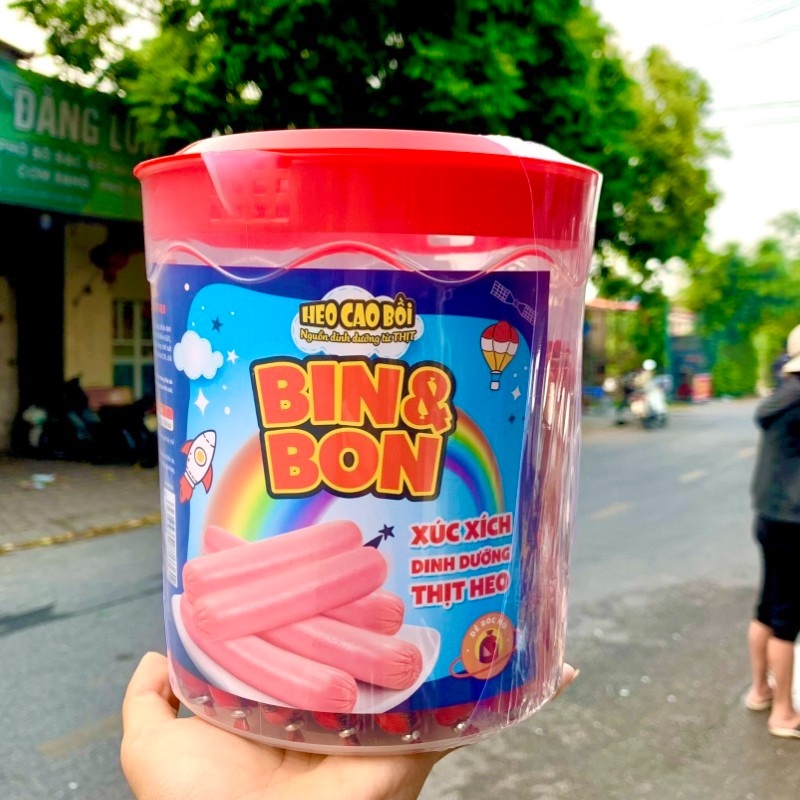 [SALE] Xúc Xích Masan Heo Cao Bồi Bin&Bon Ca 50 Cây HSD 21/2/2025 ...