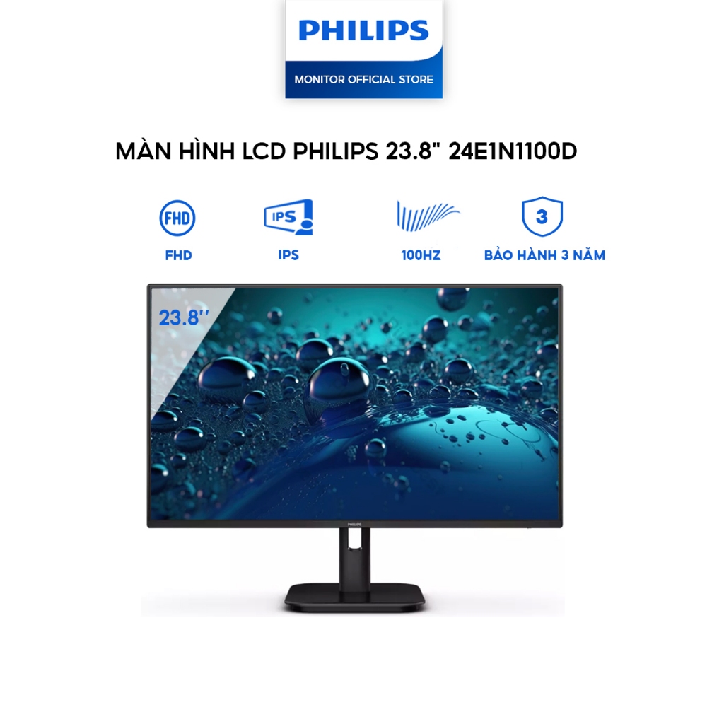 Màn Hình LCD Philips 24E1N1100D 23.8" FHD IPS 100Hz - Hàng chính hãng ...