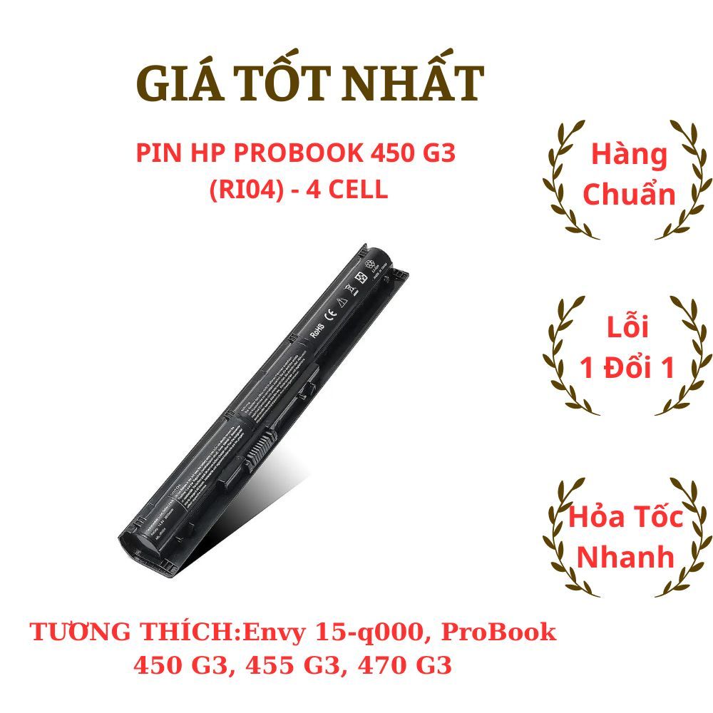 PIN Laptop HP PROBOOK 450 G3 Envy 15-q000, ProBook 455 G3, 470 G3 (RI04 ...
