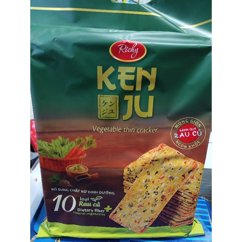 Bánh Quy KENJU Richy Vị Rau Củ 192g | Shopee Việt Nam