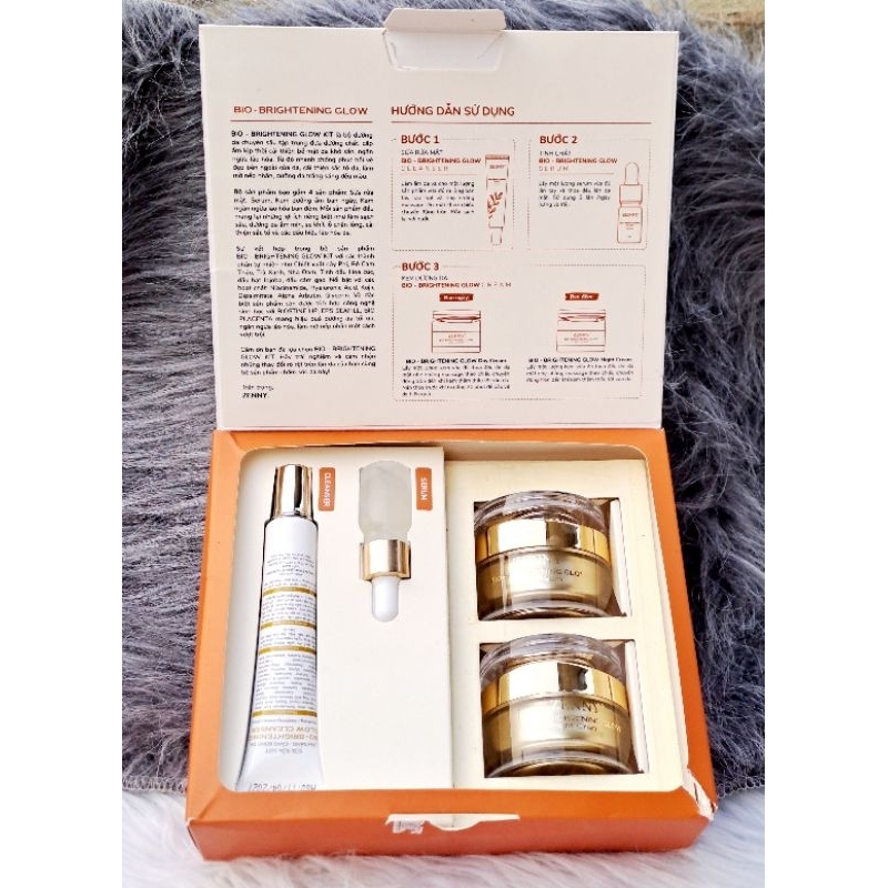 bô 4 kem zenny chính hãng Bio- brightening tặng mặt nạ(sỉ ib) | Shopee ...