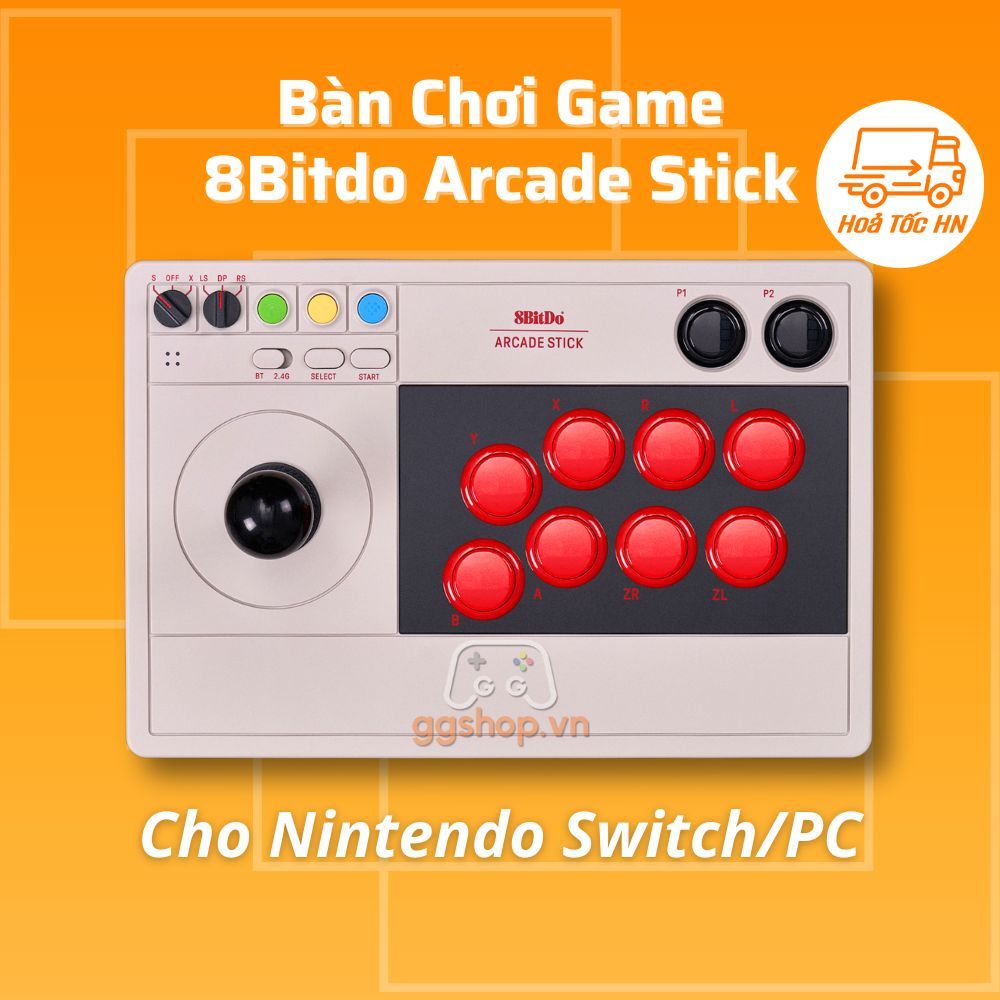 Bàn Chơi Game 8BitDo Arcade Stick cho Nintendo Switch/PC | Shopee Việt Nam