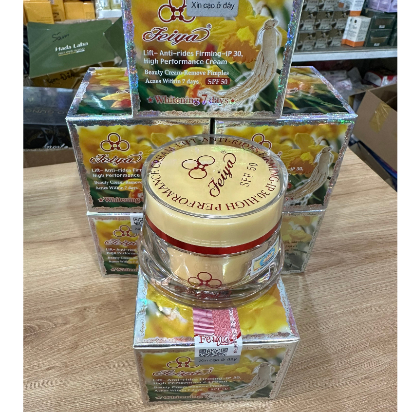 Kem Feiya Nhân Sâm Đỏ 50gr - Hàng chính hãng (HỦ VÀNG) | Shopee Việt Nam