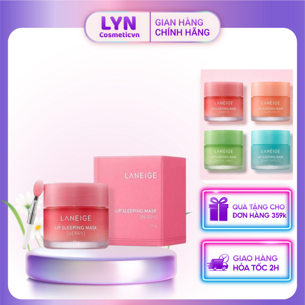 (Chính Hãng) Mặt Nạ Ngủ Cho Môi Lan eiges Lip Sleeping Mask (Fullsize ...