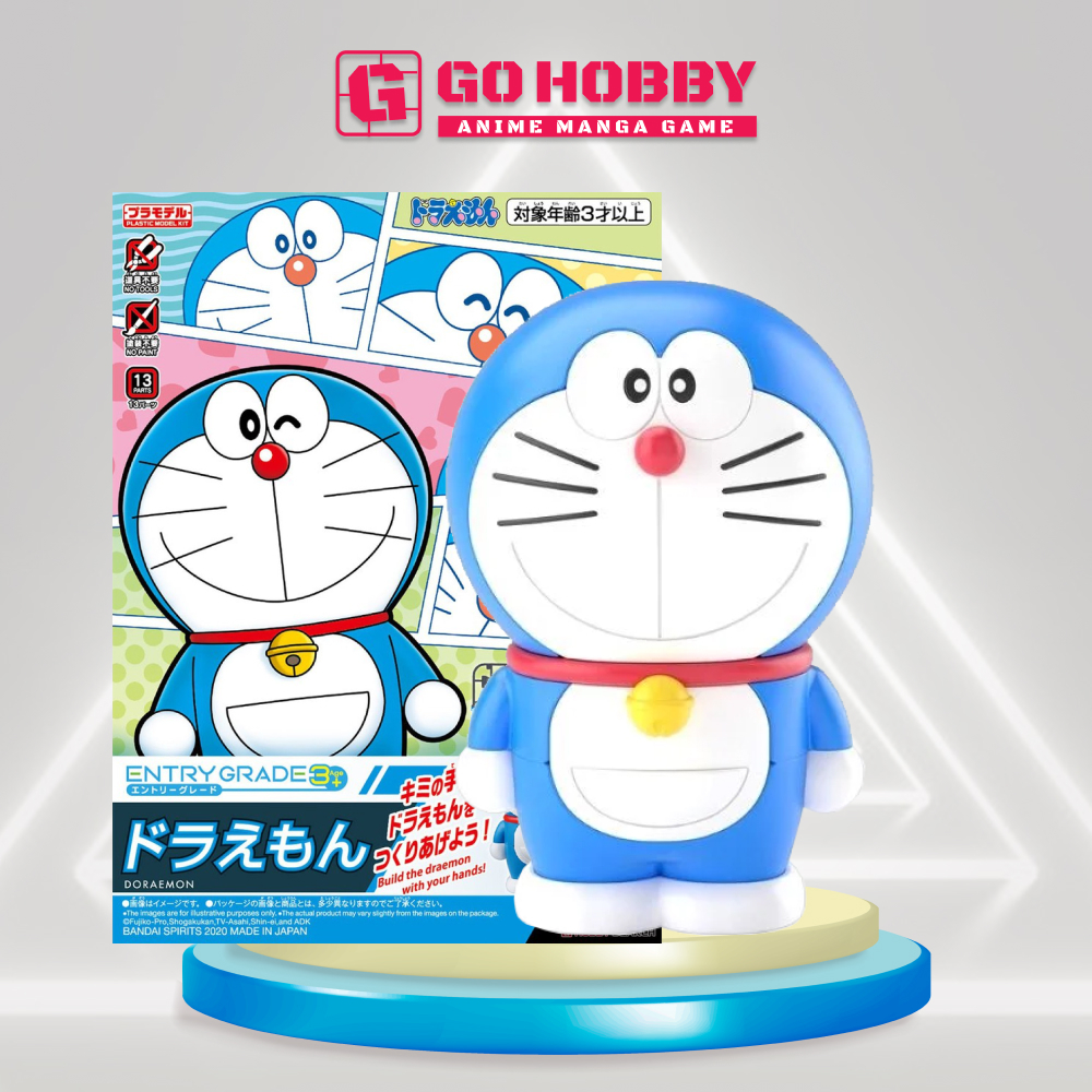MODEL KIT | Entry Grade Doraemon | Đồ chơi mô hình lắp ráp | Shopee ...