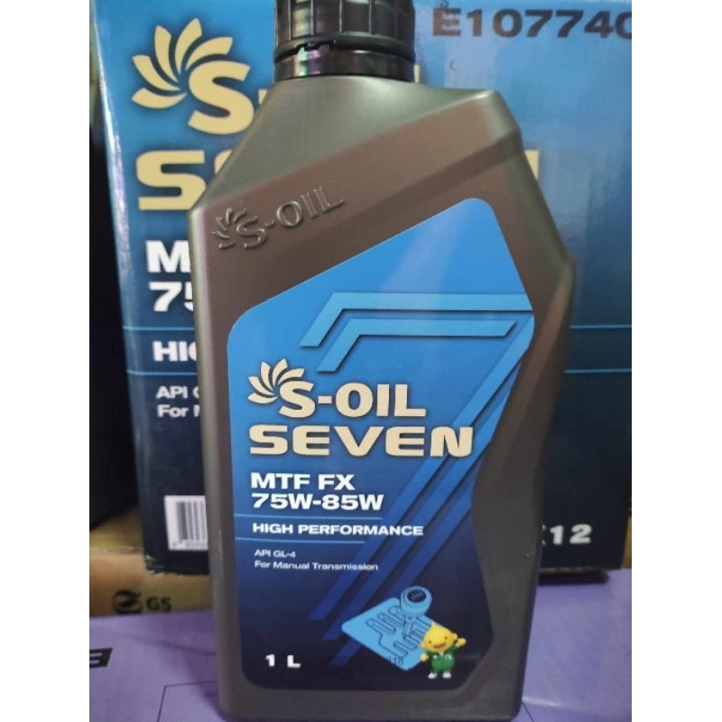 Nhớt hộp số cho xe số sàn S.oil Geartec API GL-4 75W85- Bình 1lít ...