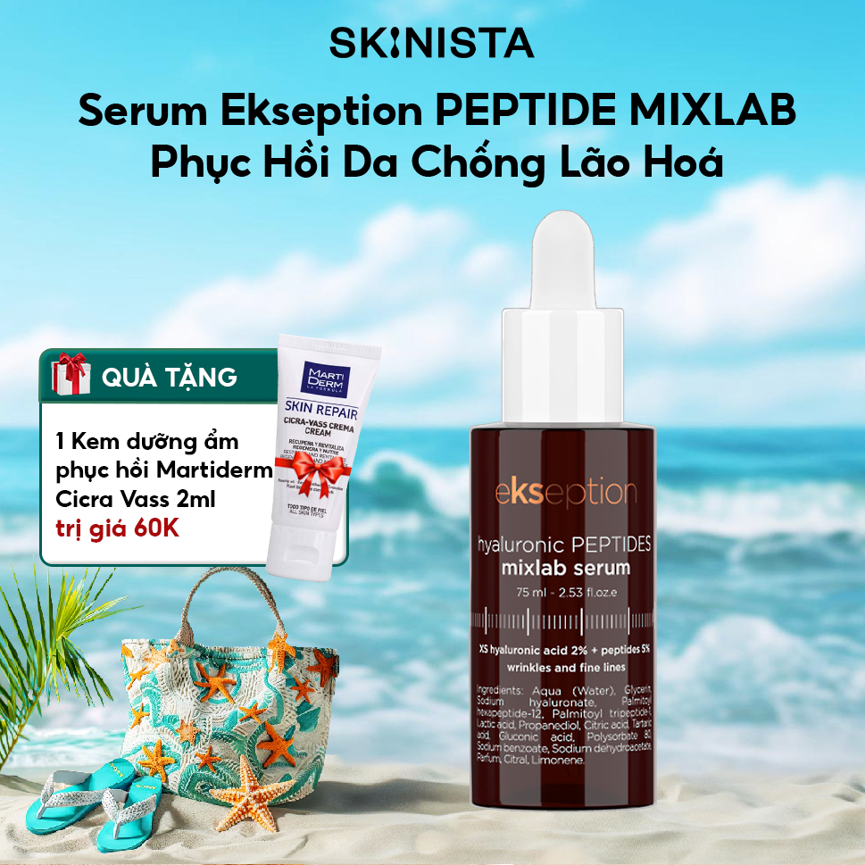 Tinh Chất Ekseption Hyaluronic PEPTIDES Mixlab Serum 75ml | Shopee Việt Nam