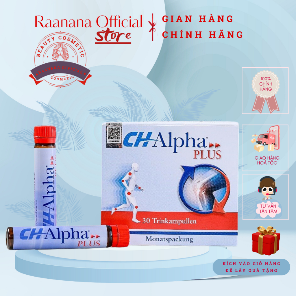 [CHÍNH HÃNG] collagen dạng nước hỗ trợ xương khớp hoạt động hiệu quả -QUIRIS CH-ALPHA®PLUS- Hộp ...