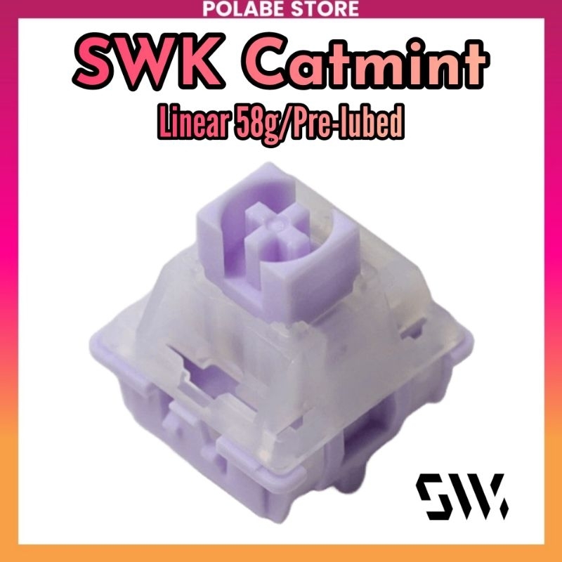 SWK Catmint Swagkeys WSCX Moran linear switch Công tắc bàn phím cơ ...