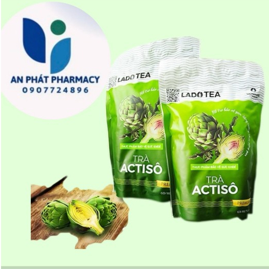 Trà Actiso LADOPHAR Premium - Gói 100 túi lọc | Shopee Việt Nam