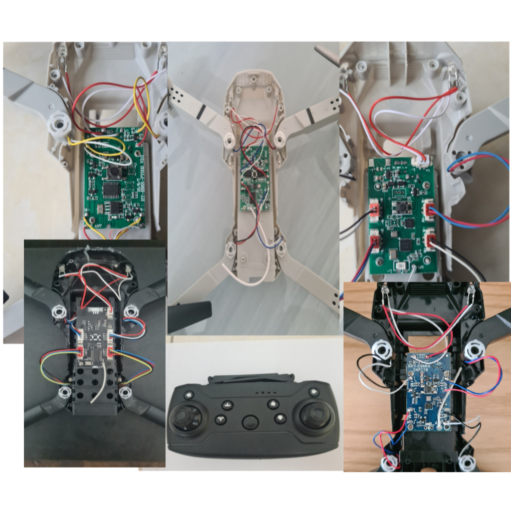 [Tx Rx] Trọn Bộ Mạch và tay điều khiển Flycam E88/E99(Pro / MAX) , S1S ...