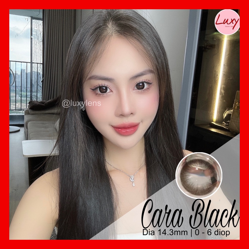 [Ảnh Thật] (Giá 1 chiếc) Cara Bl LUXY LENS 14.3mm Hàn Quốc, Cam Kết Chất Lượng, Có Bảo Hành ...