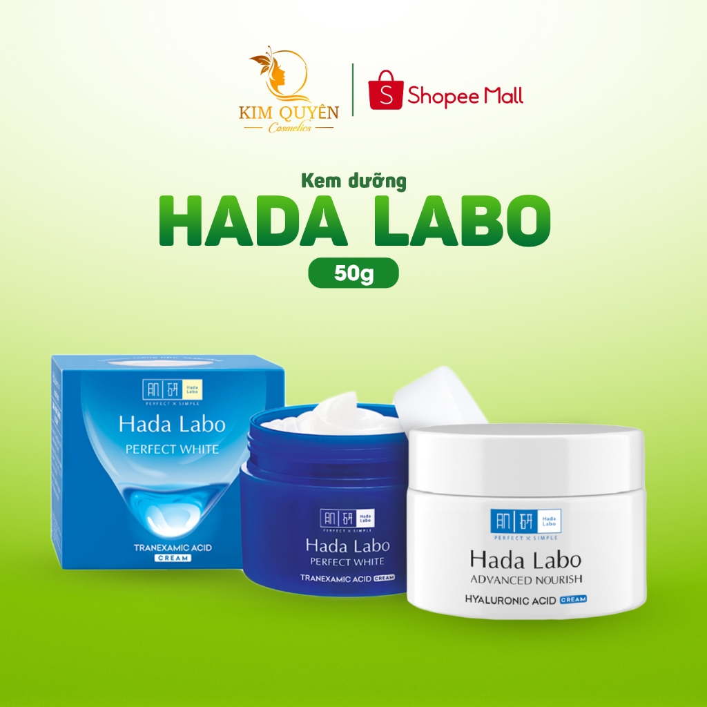 Kem dưỡng ẩm Hada Labo Advanced Nourish/ Perfect White Cream 50g | Shopee Việt Nam