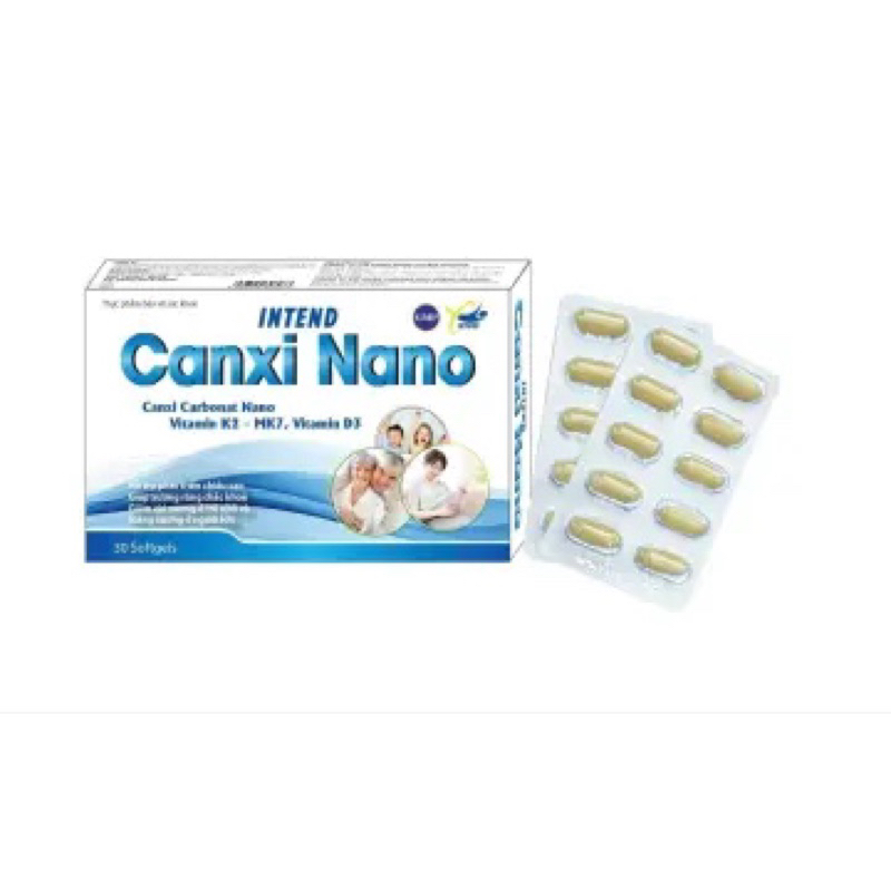 Canxi Nano Intend - Hỗ Trợ Phát Triển Chiều Cao, Xương Răng Chắc Khỏe ...