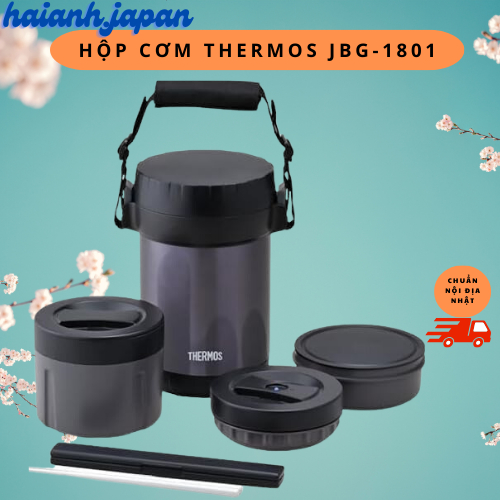 Hộp cơm giữ nhiệt 3 ngăn Thermos JBG-1801 | Shopee Việt Nam