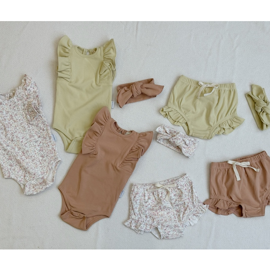 Set Wing Bodysuit và Frill Cover (Set Đồ Cánh Tiên Bé Gái) macro ...