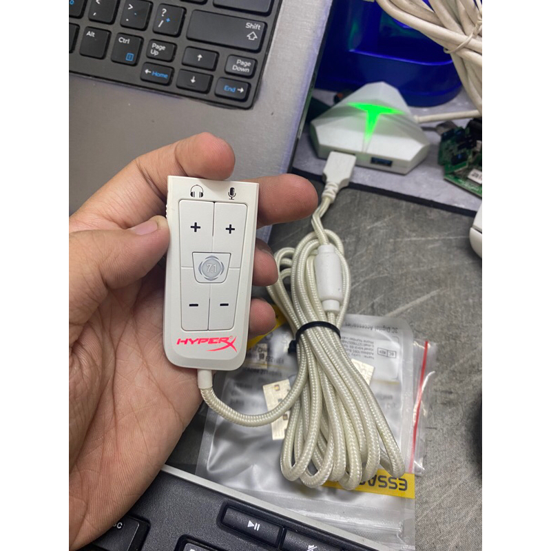 Soundcard HyperX Cloud II, giả lập âm thanh 7.1 - HÀNG CHÍNH HÃNG ...
