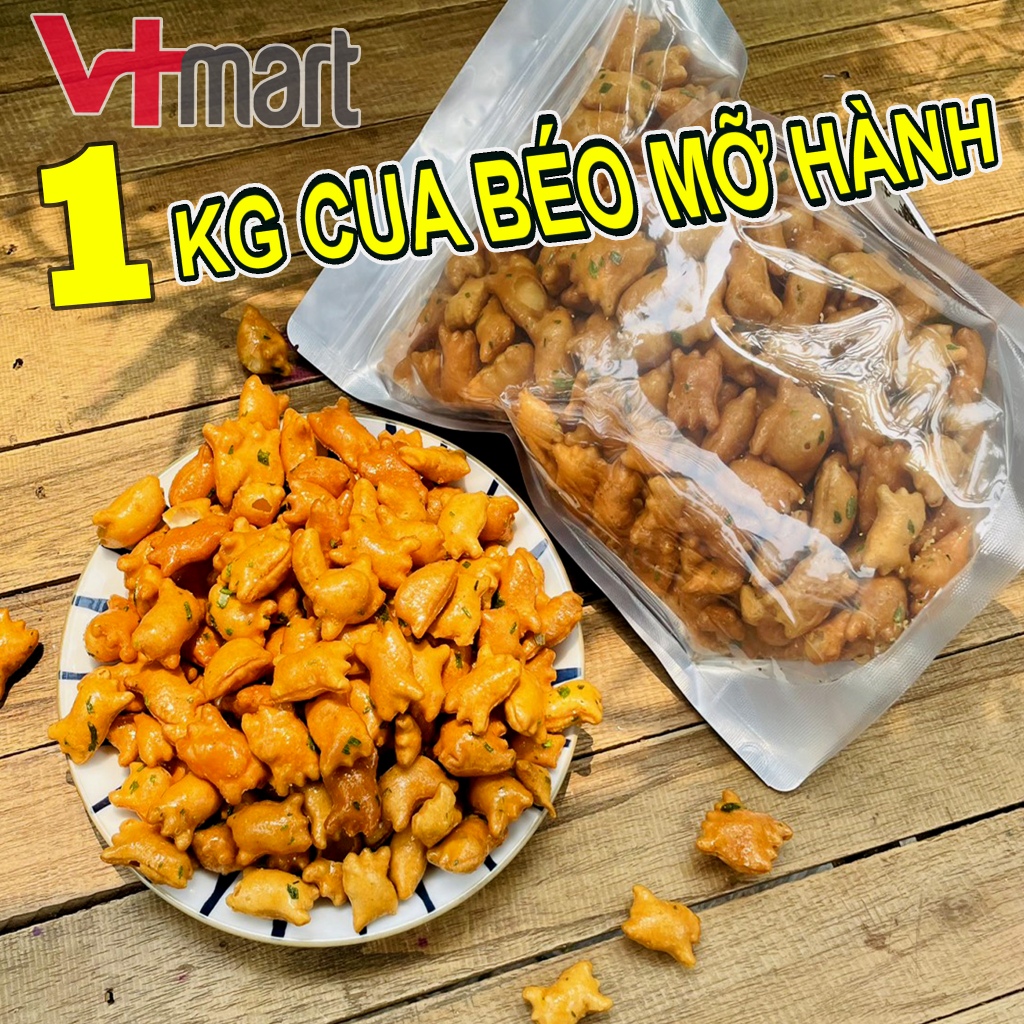 [BÃO SALE] 1 Kg Cua Béo Mỡ Hành Loại Đặc Biệt Ăn Là Ghiền - Đồ Ăn Vặt ...