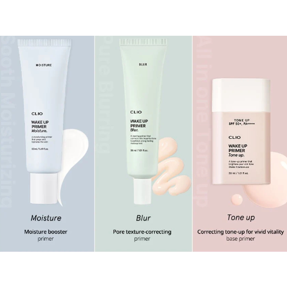 (CÓ VAT) Kem Lót Trang Điểm CLIO Pre-Step Pore Primer, Wake Up Primer 30ml | Shopee Việt Nam